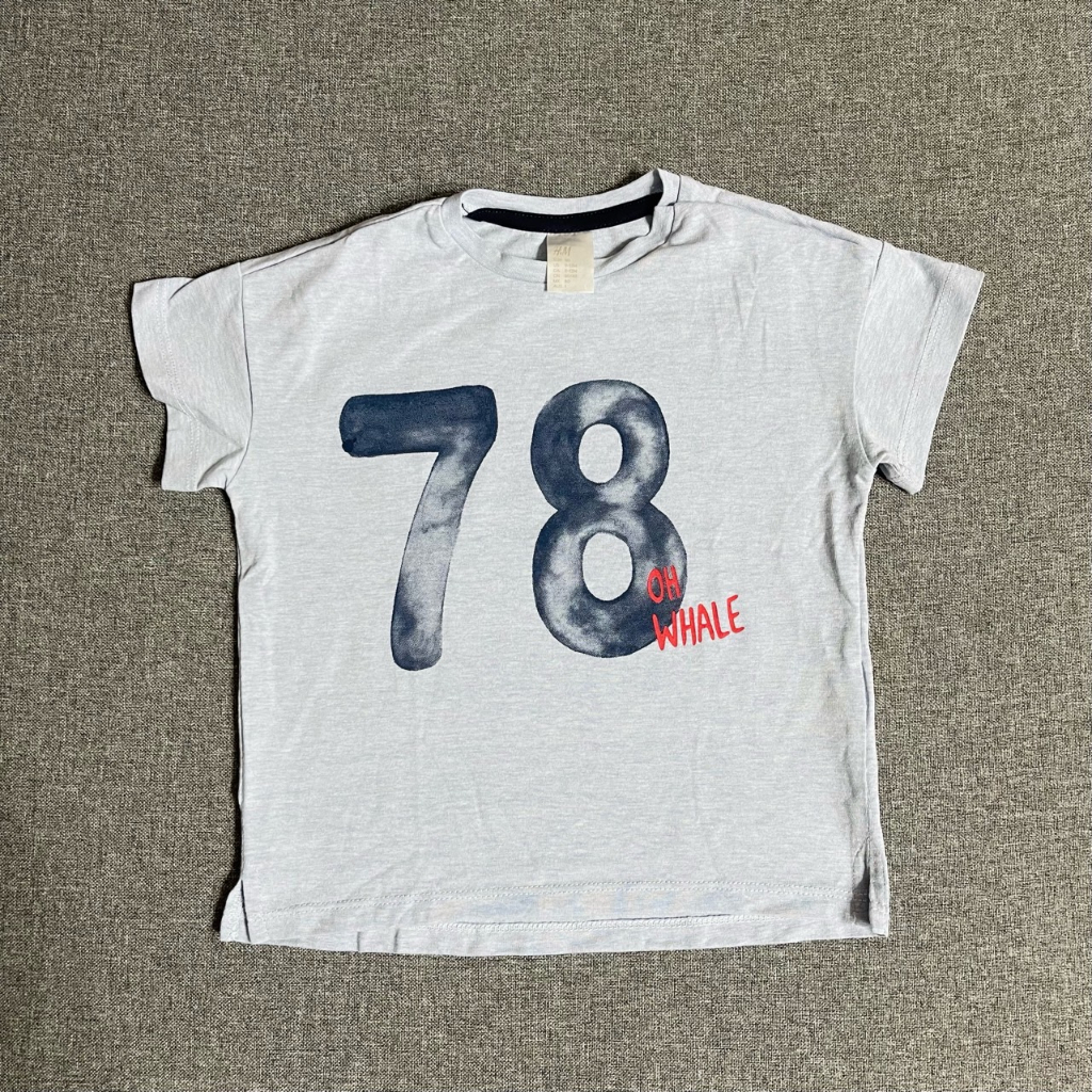 [二手/嬰/童]lativ H&M夏季 短袖上衣80 90 100cm | 蝦皮購物