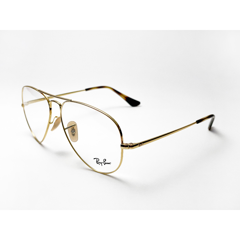 【Luxottica 公司貨】雷朋 Ray Ban RB6489 AVIATOR METAL II 2500 鏡框眼鏡 | 蝦皮購物