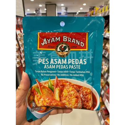 ( 180克 ) 馬來西亞 Ayam Brand - Asam Pedas paste 酸辣醬 | 蝦皮購物