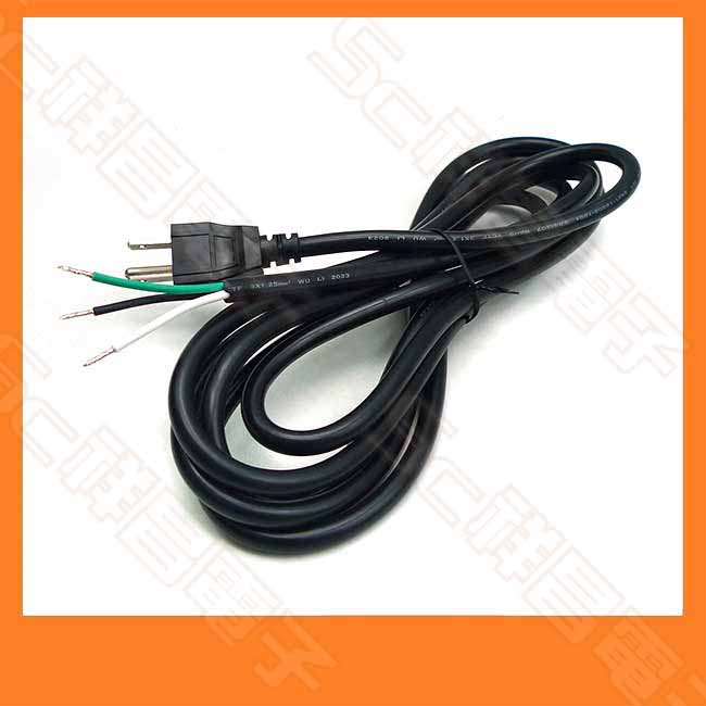 3P 3C AC線 1.25mm 2.0mm AC電源線 三插頭留芯焊接線 3叉 3線 3芯 1.8M 3M 4.5M | 蝦皮購物