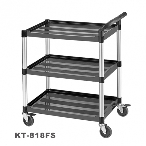現貨 熱銷🔥手推工作車 KT-818F/FG/FS | 三層手推車 餐飲業 工作推車 清潔車 餐車 置物車 推車 台灣製 | 蝦皮購物