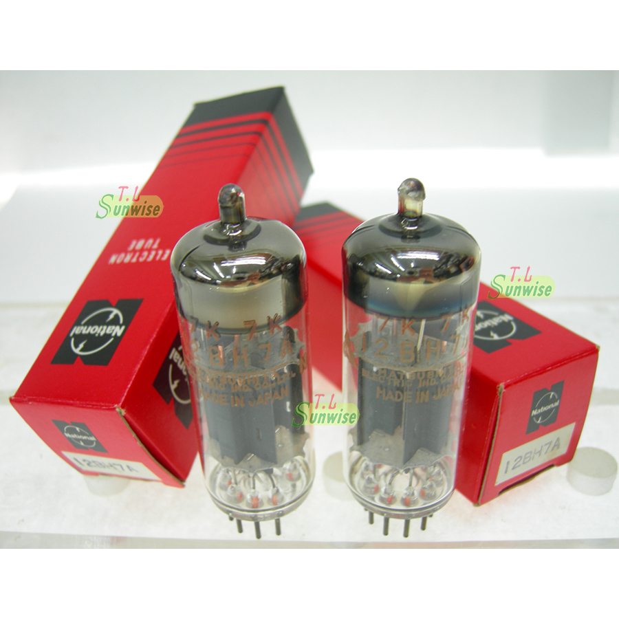 台灣現貨 12BH7 ︽NO:12766 日本 松下 12BH7A (NIB) 1對 真空管 十字印模 | 蝦皮購物