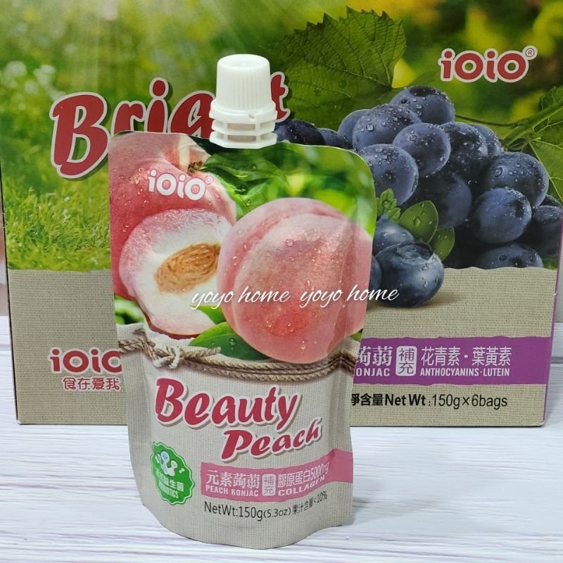 【yoyo home】即期出清 （2024/04/18）十全 iOiO元素果凍蒟蒻150g 蒟蒻飲 蒟蒻果凍 果醋 | 蝦皮購物