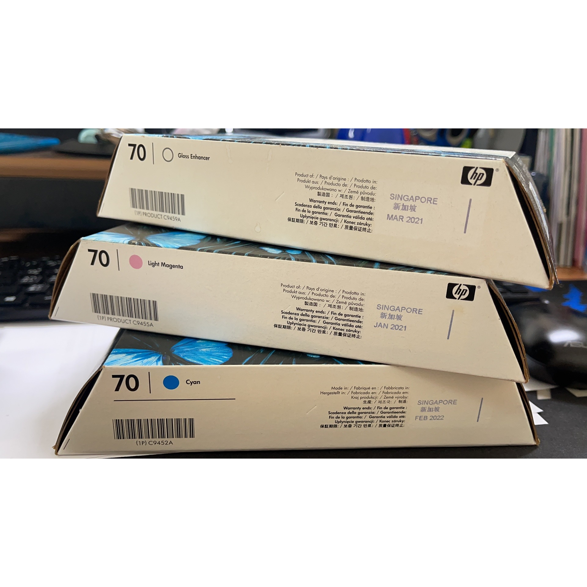 HP 70 (C9452A)原廠青色墨水 /Z5200/ Z2100/Z5400/Z3100/Z3200 | 蝦皮購物