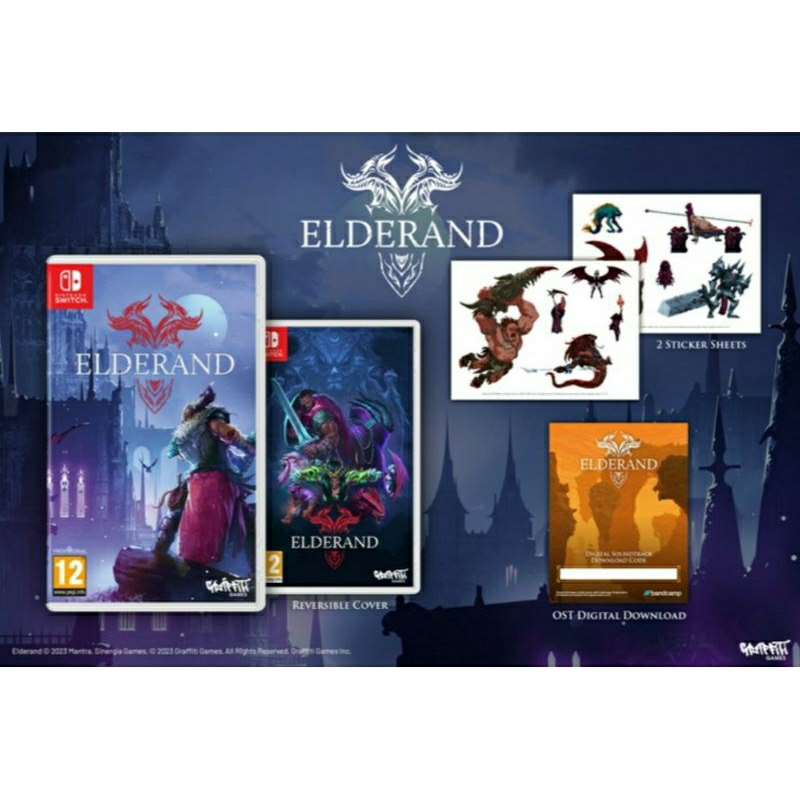 【全新現貨】NS Switch遊戲 Elderand 埃爾德蘭德 中文版 歐版封面PEGI | 蝦皮購物