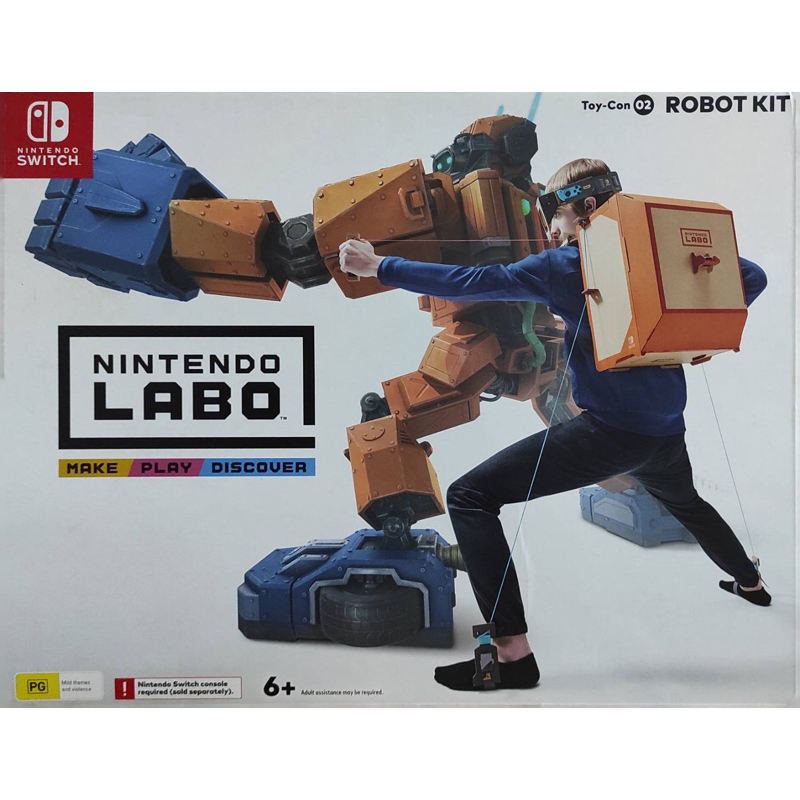 Switch NS LABO Toy-Con 02：機器人套裝 | 蝦皮購物
