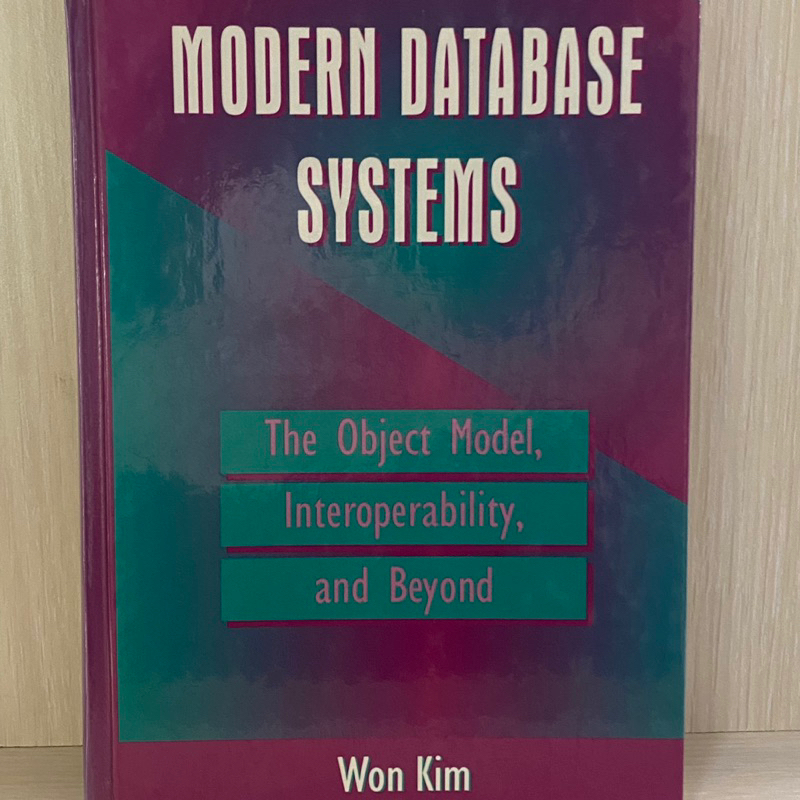 Modern Database Systems The Object Model and Beyond Won Kim | 蝦皮購物