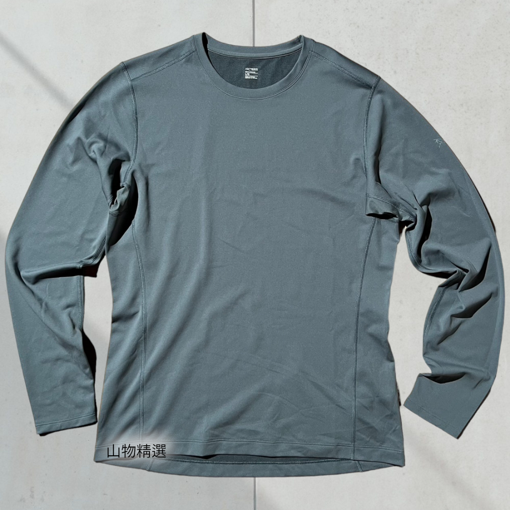 Arc'teryx Phase AR Crew LS 始祖鳥男用吸濕排汗底層衣 | 蝦皮購物