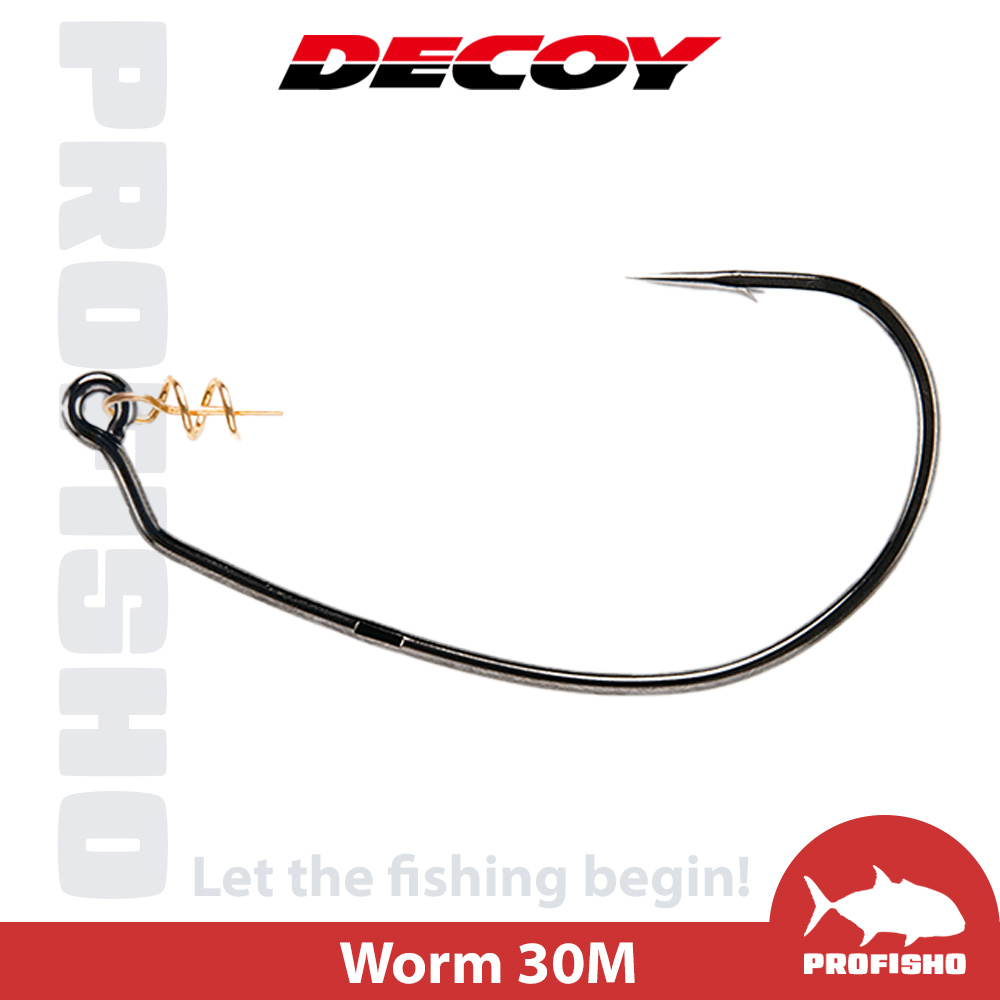 【搏漁所釣具】Decoy Makisasu Hook Magnum Worm 30M 曲柄鉤 軟蟲鉤 海鱸魚 大軟蟲可用 | 蝦皮購物