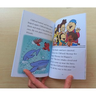 近新Clifford chapter book set comes with read-along CD！大紅狗有聲書組 | 蝦皮購物