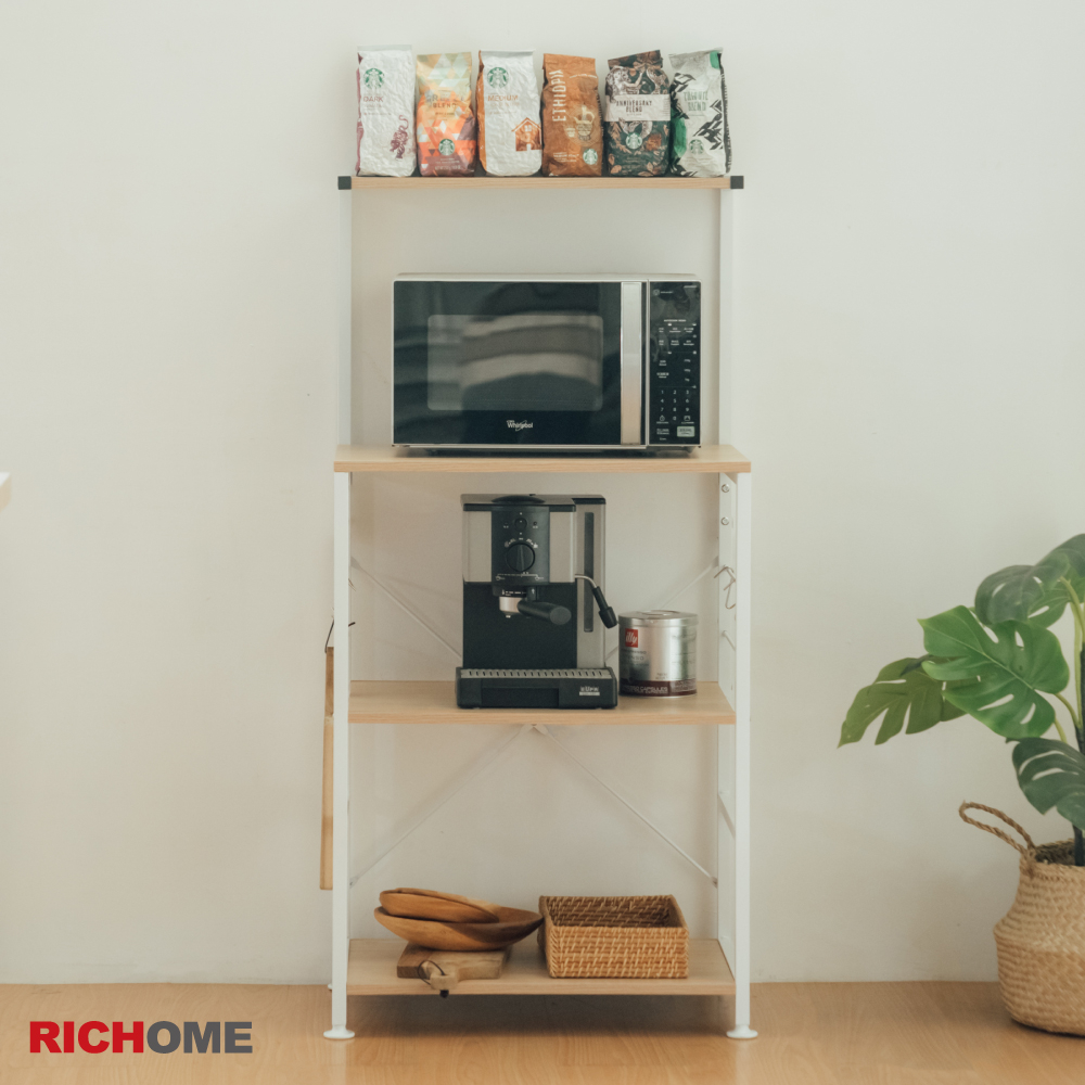 RICHOME 福利品 SH-596 SH-495 好幫手萬用電器架 電器架 廚房櫃 餐櫃 電器櫃 微波爐 收納櫃 玄關 | 蝦皮購物
