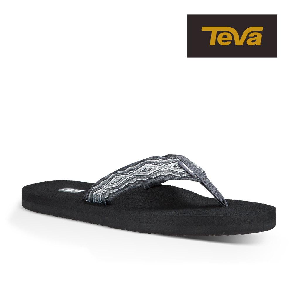 【TEVA】原廠貨 男 Mush II 經典織帶夾腳拖鞋雨鞋水鞋-深灰色 (原廠) | 蝦皮購物