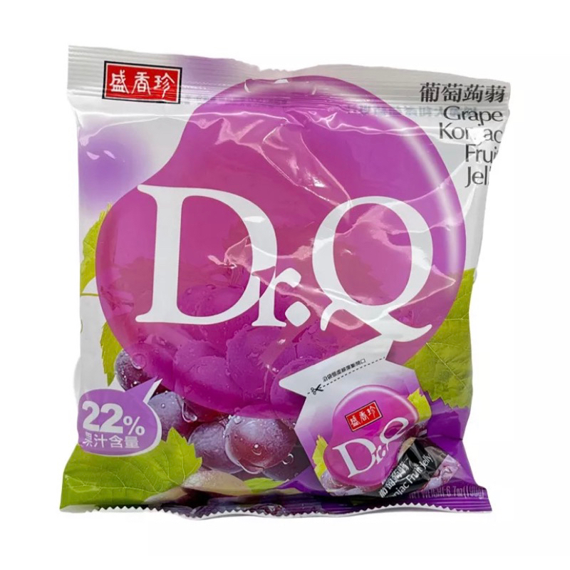 盛香珍Dr.Q荔枝蒟蒻 葡萄蒟蒻190g | 蝦皮購物