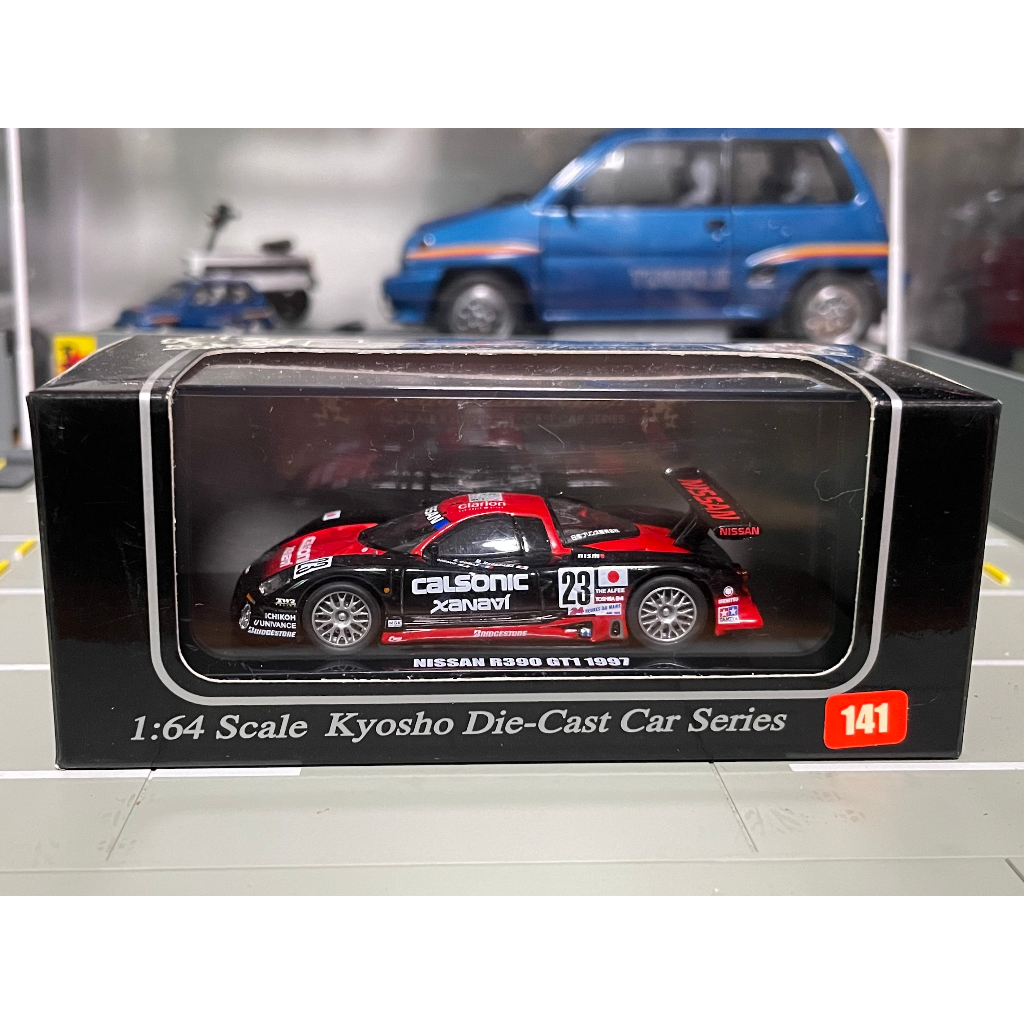 Kyosho 1/64 Nissan R390 GT1 1997 #23 絕版 | 蝦皮購物