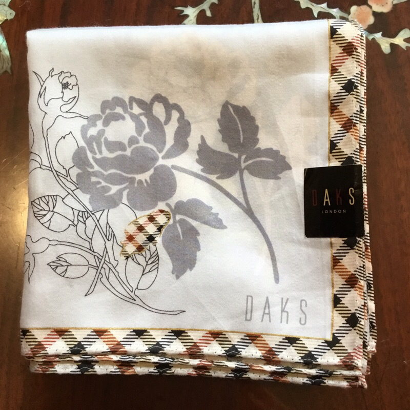 日本名牌手帕DAKS | 蝦皮購物