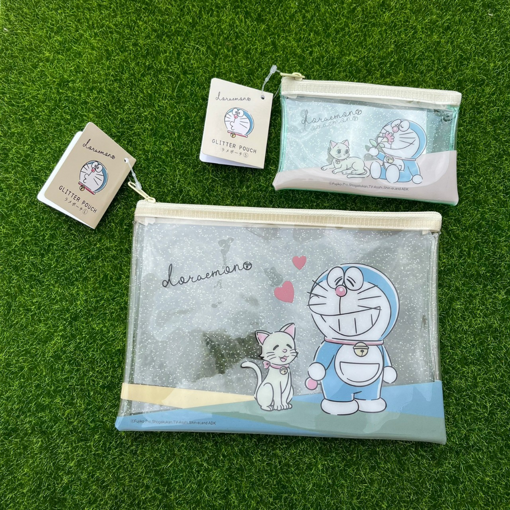 全新現貨 日本 大創 DAISO Doraemon 哆啦A夢 小叮噹 小咪 收納包 萬用包 零錢包 | 蝦皮購物
