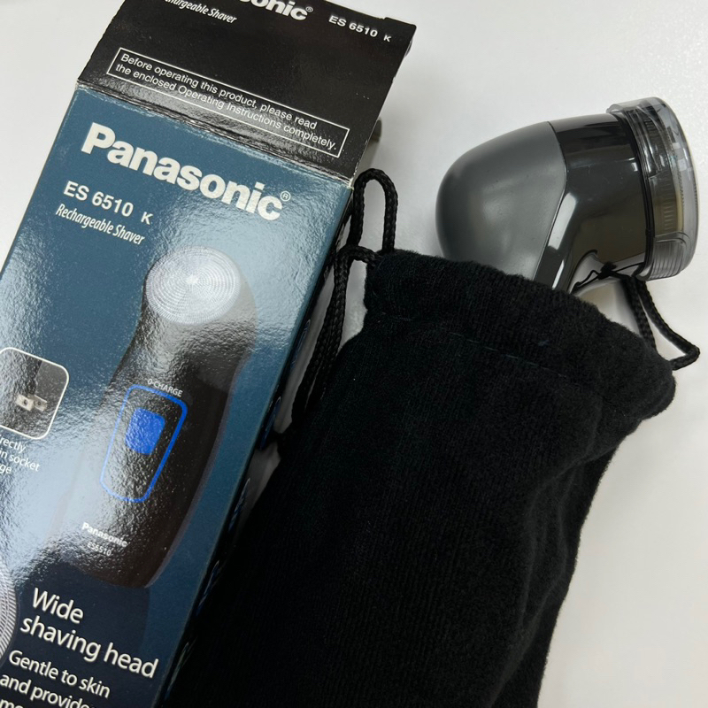 Panasonic ES6510電鬍刀 國際牌旋轉式電動刮鬍刀 | 蝦皮購物