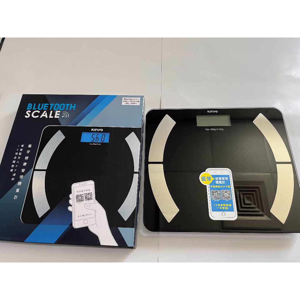 KINYO 藍牙健康管理體重計 DS-6590 智慧藍牙APP 毅鴻電器 | 蝦皮購物