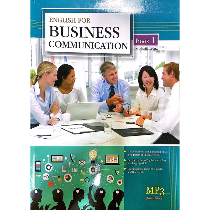 ENGLISH FOR BUSINESS COMMUNICATION Book 1（附MP3光碟） | 蝦皮購物