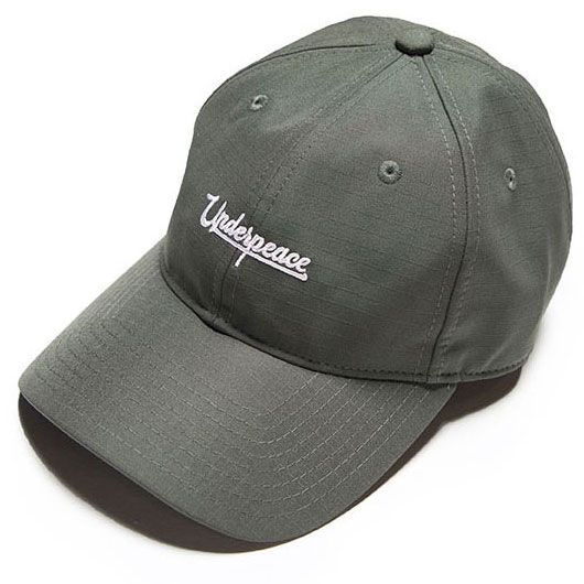 UNDER PEACE 21SS CURSIVE LOGO / FR BASEBALL CAP 抗撕裂 棒球帽 (軍綠) | 蝦皮購物