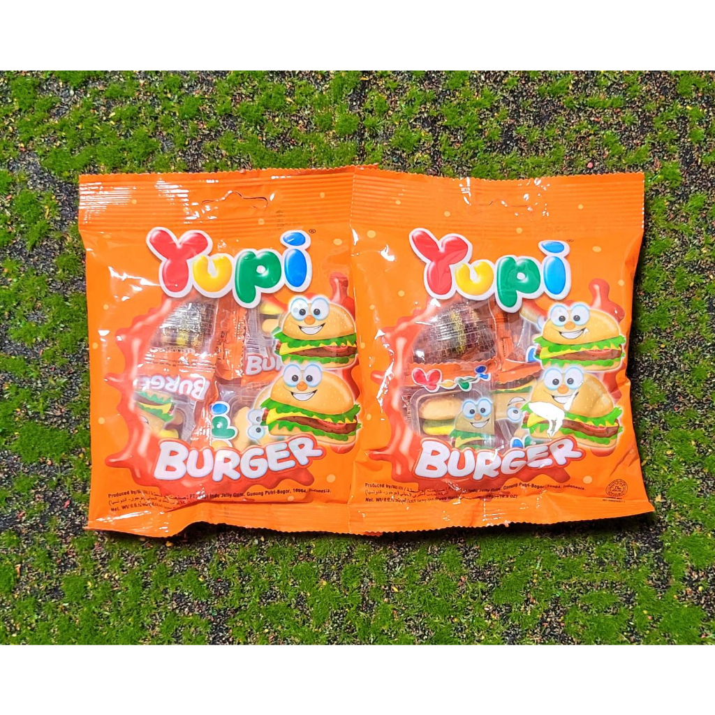 【YUPI】漢堡QQ糖(28g)(現貨) | 蝦皮購物