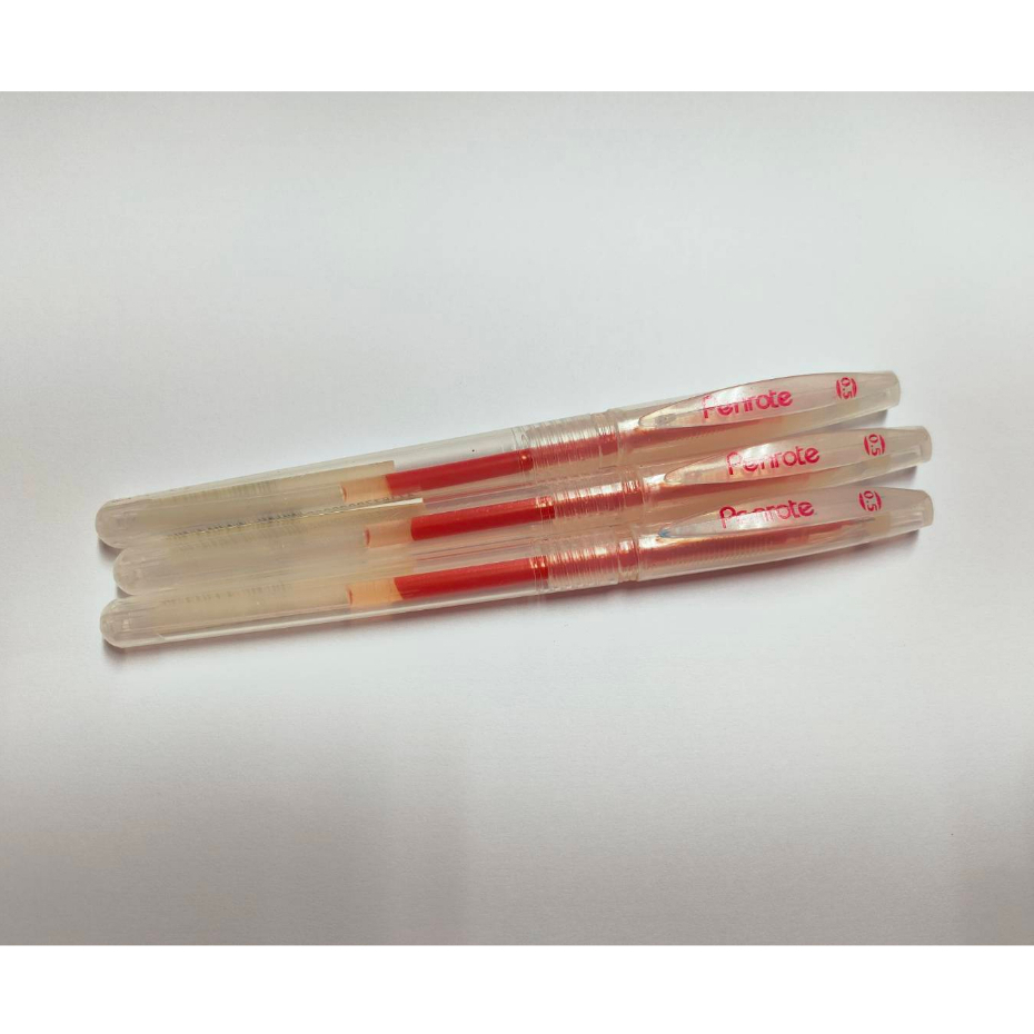 GD-1217【出清 筆樂 商務中性筆-紅色 0.5】Penrote 便宜出清 好寫好握 | 蝦皮購物