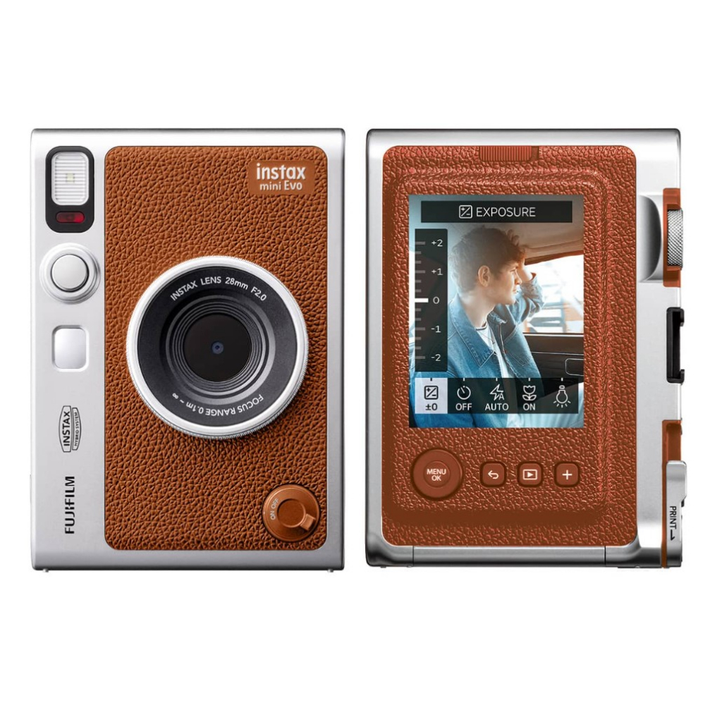 【就是要玩】富士 FUJIFILM 拍立得 instax MINI EVO 即可拍 MINI相機 富士相機 拍立的 粉色 | 蝦皮購物