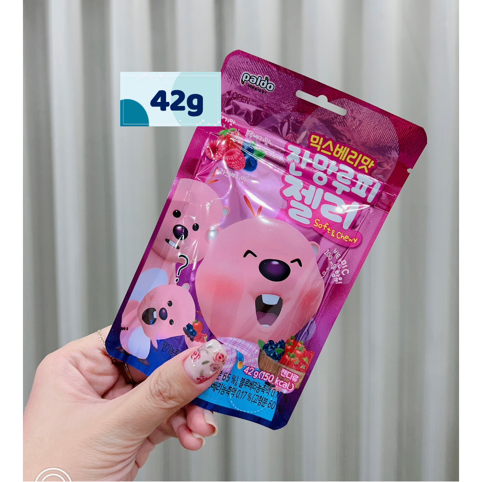 八道軟糖[現貨供應24小時寄出]Paldo八道莓果軟糖酸酸甜甜好滋味(42g/包) | 蝦皮購物