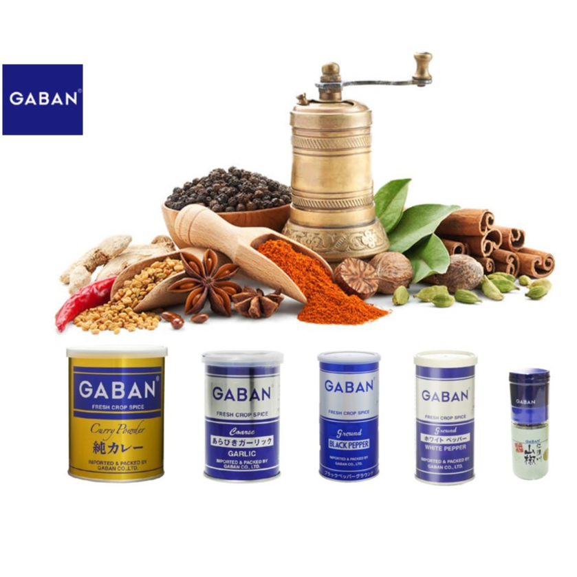 日本 GABAN 職人調味 白胡椒 黑胡椒 仁淀川 山椒 蒜粉 咖喱粉 香草莢 肉桂粉 | 蝦皮購物