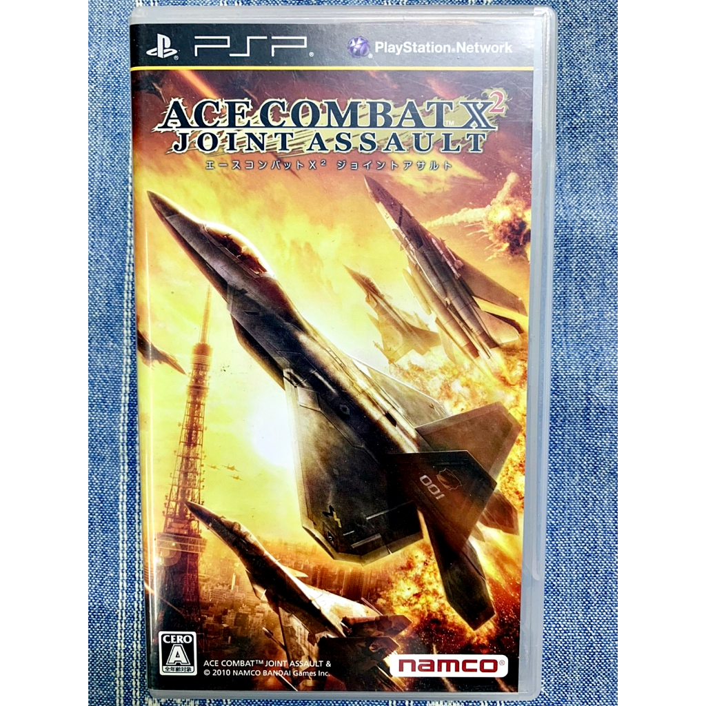 Psp 空戰奇兵 X2 聯合突擊 Ace Combat X2 Joint Assault 日版 J2 蝦皮購物
