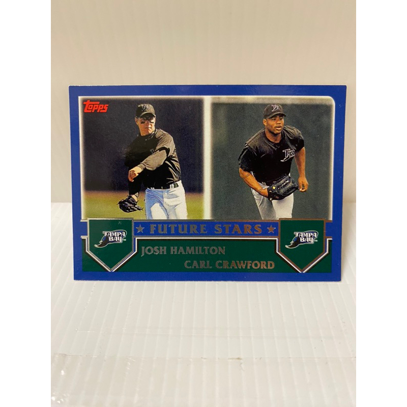 【ES-944】MLB坦帕灣光芒 JOSH HAMILTON CARL CRAWFORD FUTURE STARS 特卡 | 蝦皮購物