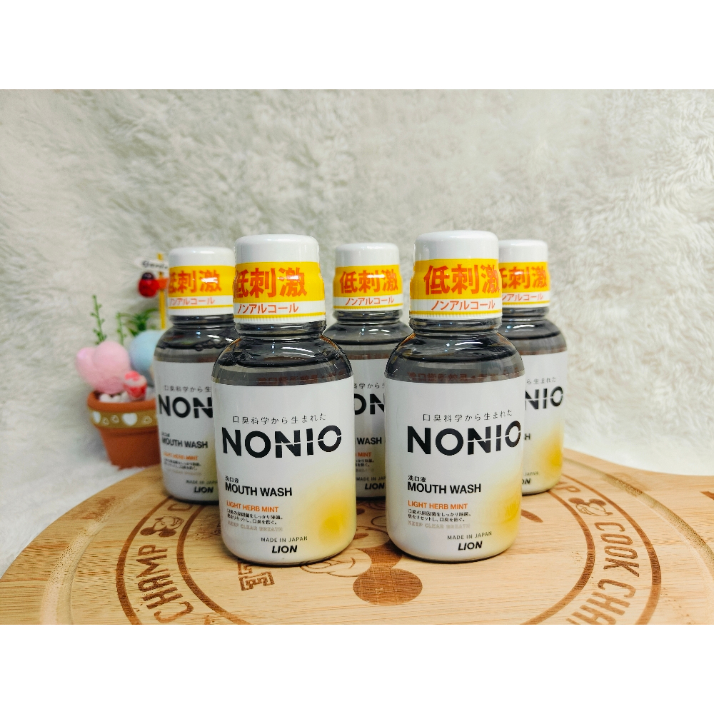 ♥台灣公司貨 24H出貨♥ 《現貨》【LION 獅王】NONIO終結口氣漱口水 浸潤薄荷 80ml 旅行 攜帶 體驗 | 蝦皮購物