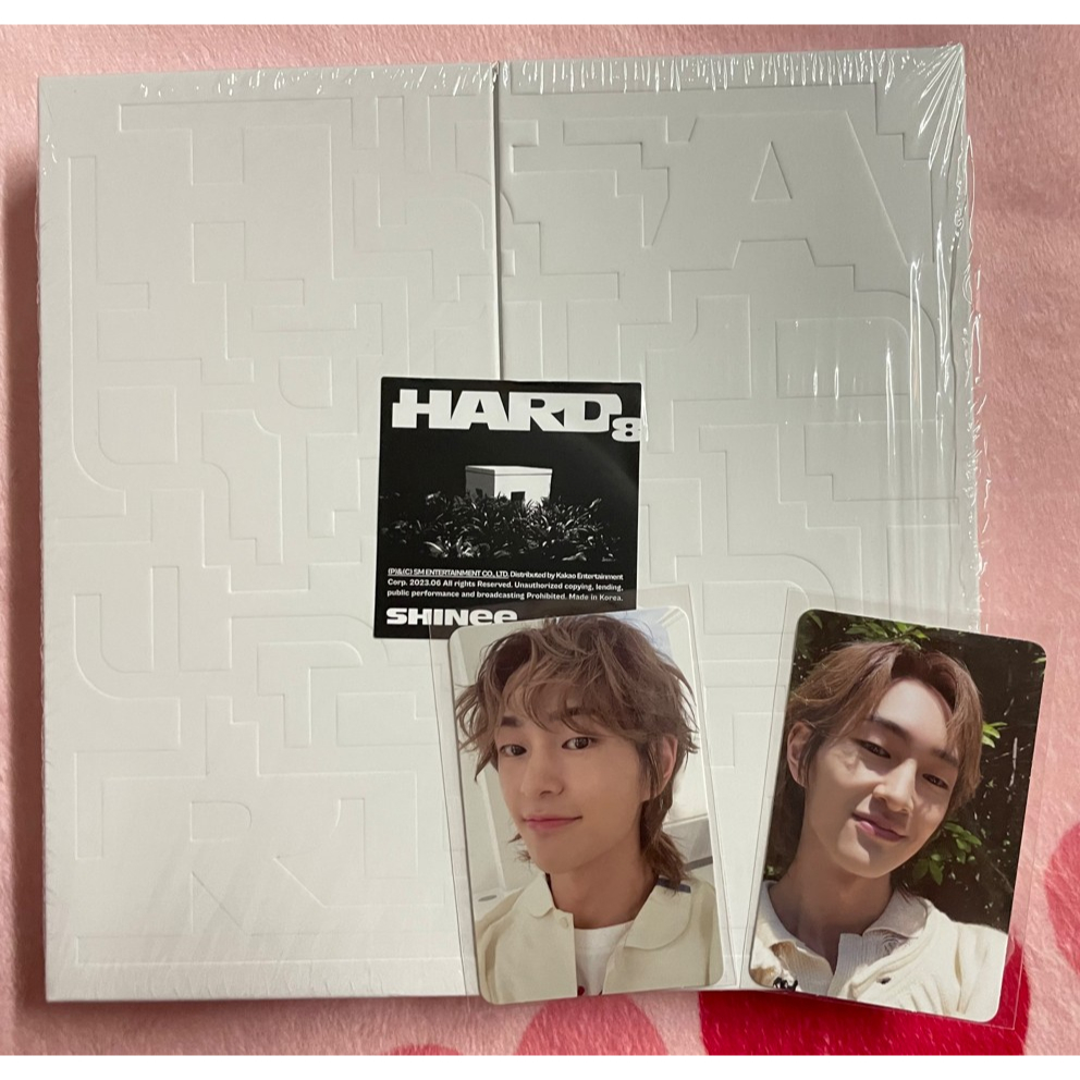 [現貨]SHINee 第八張正規專輯 HARD Package Ver. Play版 溫流 ONEW | 蝦皮購物
