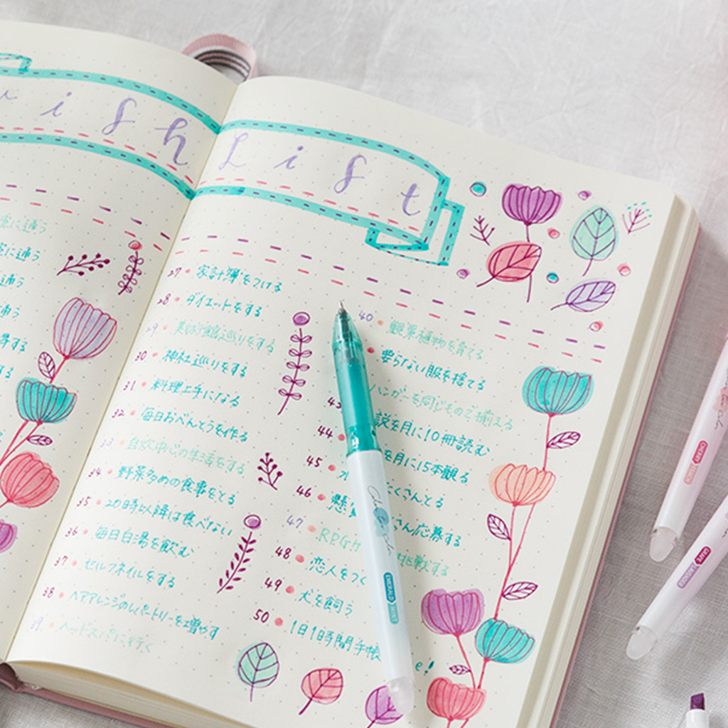 【CHL】PILOT ILMILY COLOR TWO COLOR 新款變色擦擦印章 模板尺 書寫塗鴉 繪畫創意 | 蝦皮購物