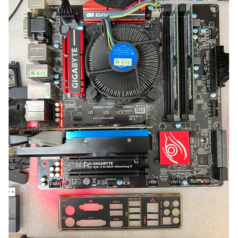 技嘉GA-Z97MX-Gaming 5+I7-4790+D3-8G*2 | 蝦皮購物