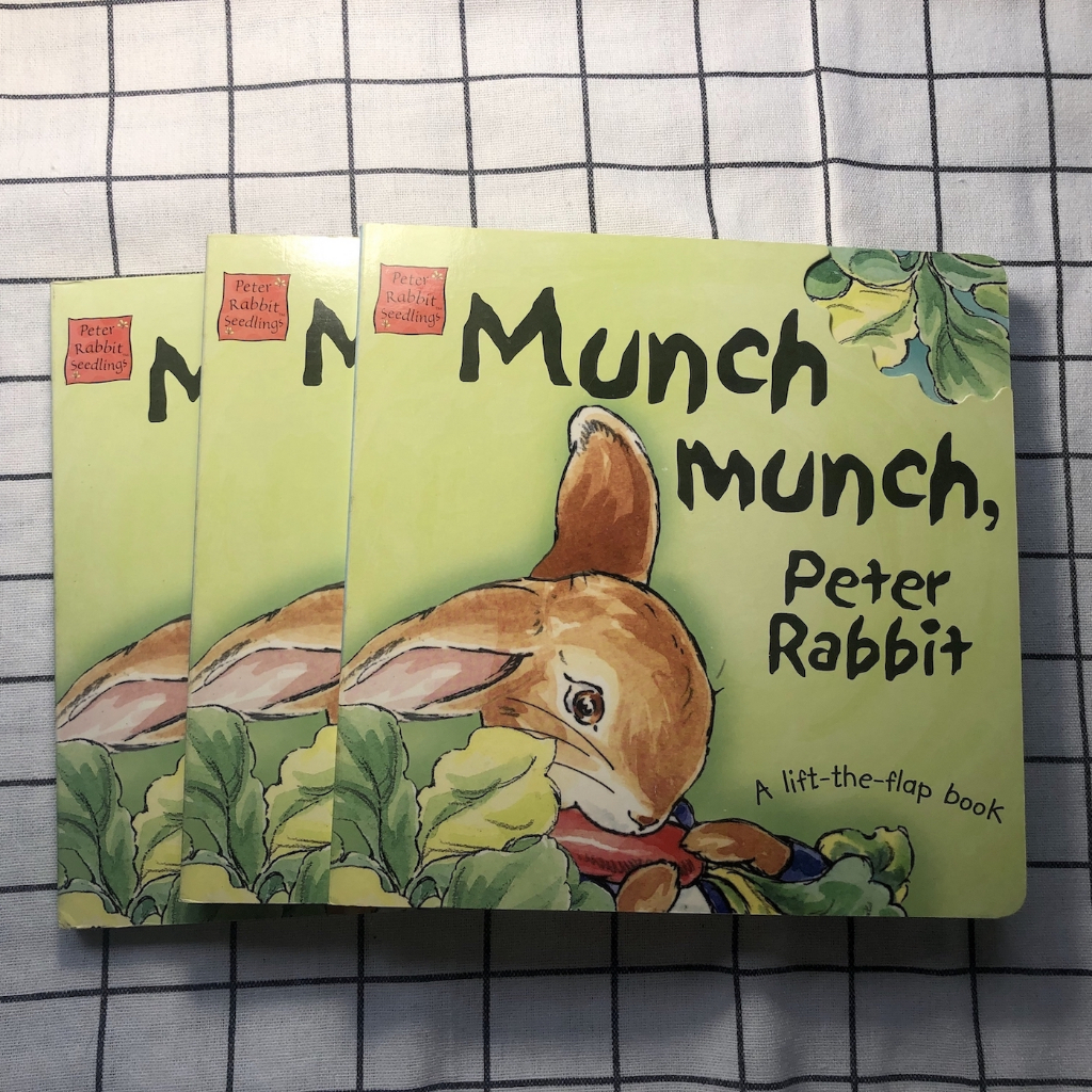 Munch Munch, Peter Rabbit Board book | 蝦皮購物
