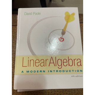 Linear Algebra 4th edition (David Poole) | 蝦皮購物