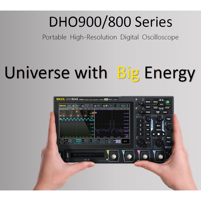 [全新] RIGOL 迷你全功能示波器 / DHO800 系列 示波器 / 12bit 垂直解析度 / 工程師必備 | 蝦皮購物