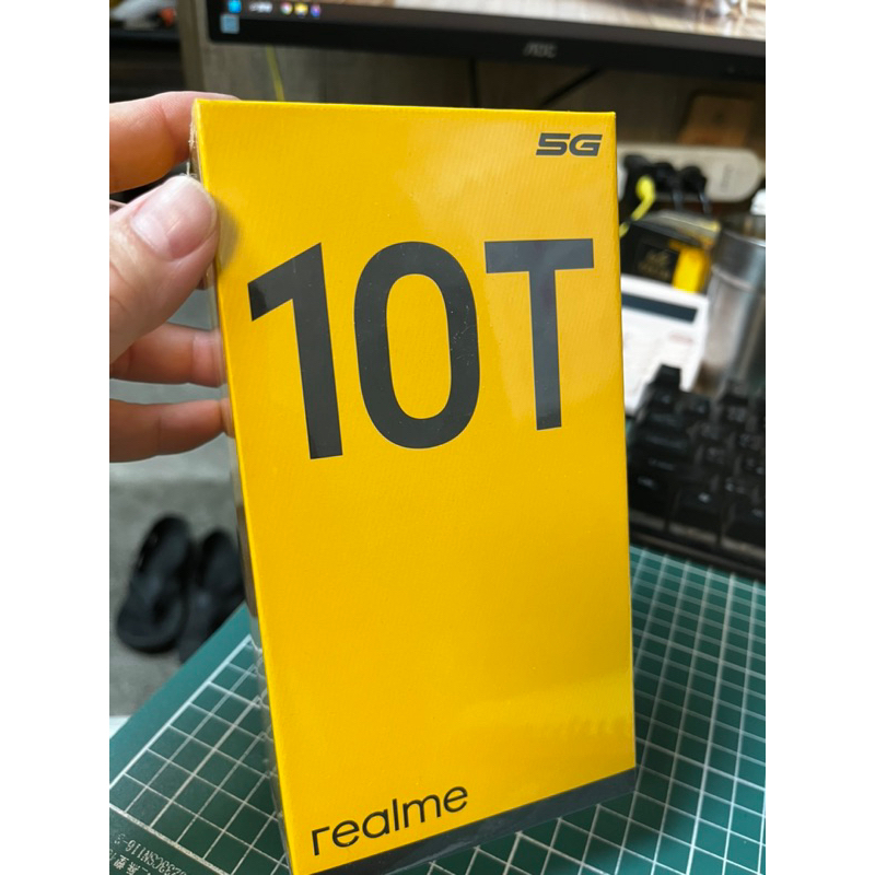 全新封膜未拆5G新手機，realme10T(RMX3612)，4GB/128GB，潘朵拉藍色 | 蝦皮購物