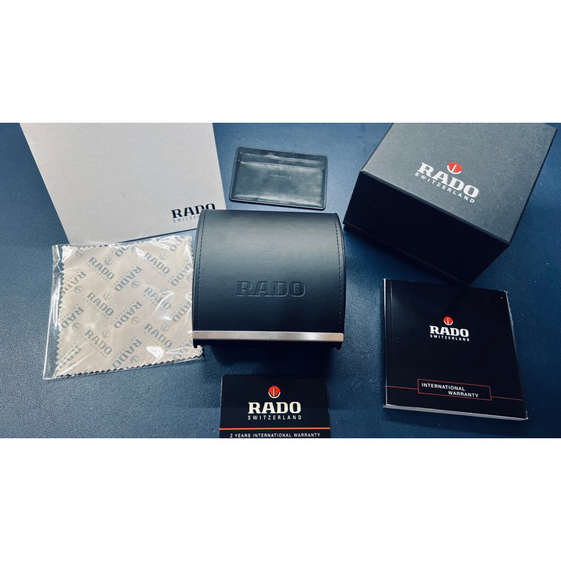 全新 RADO 雷達 錶盒 完整盒單 保卡齊全 | 蝦皮購物