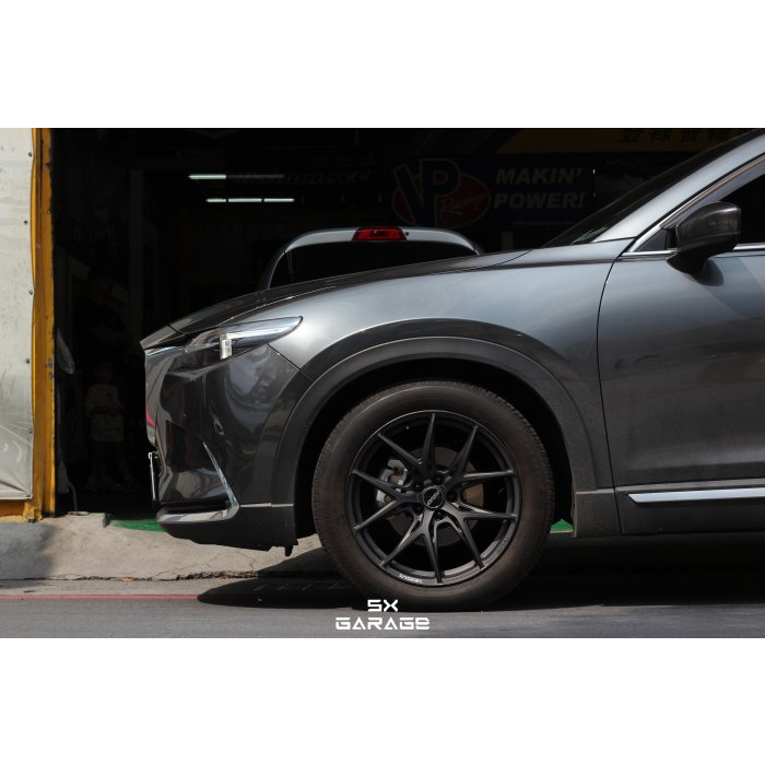 【超鑫國際】 RAYS VV21S 20吋鋁圈 5孔114 5孔108 槍灰 APJ 馬自達 MAZDA CX9 實裝圖 | 蝦皮購物