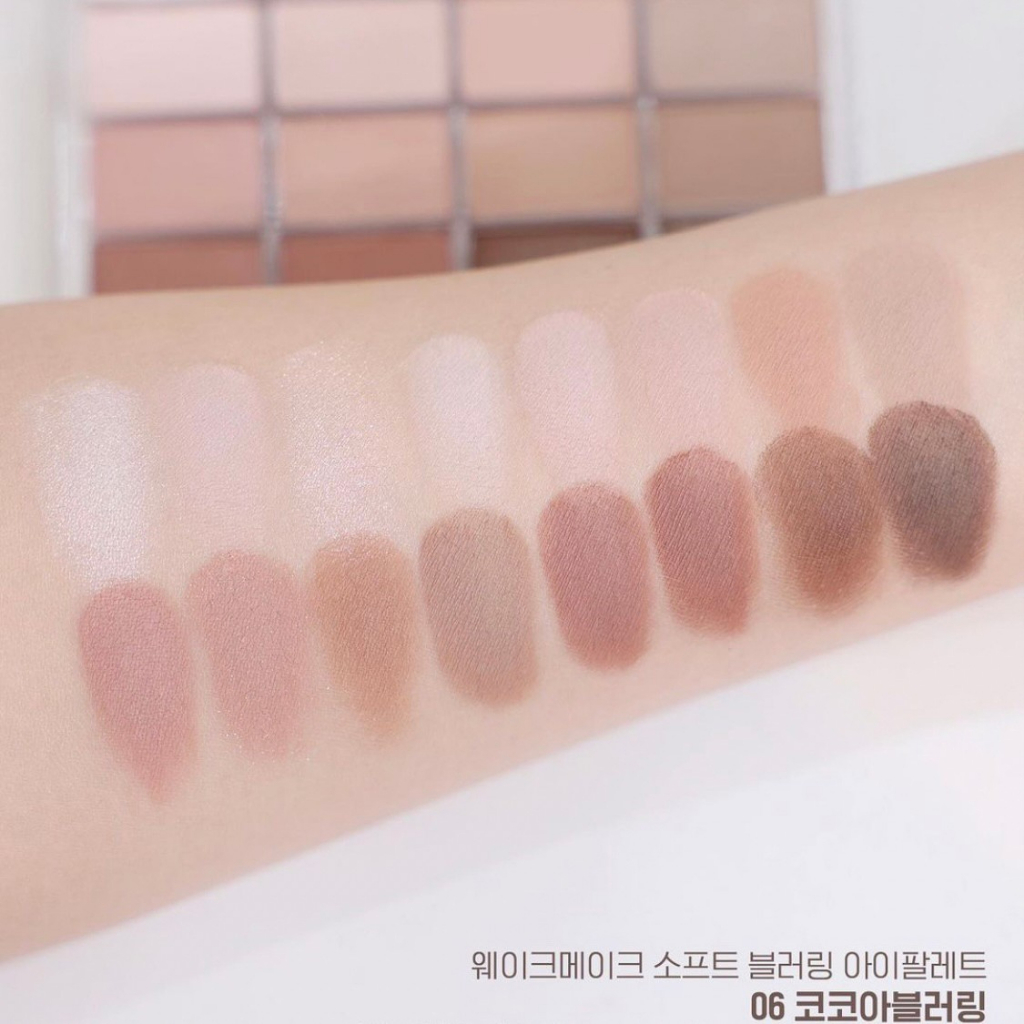 【米粒森】韓國🔥 WAKEMAKE 十二色 十六色眼影盤 眼影 WAKE MAKE 12色16色 眼彩盤 | 蝦皮購物