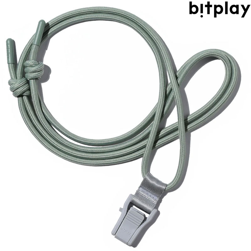 【Bitplay】6mm Urban Lite Strap 附通用夾片 瞬扣夾 風格掛繩 手機繩 (苔原綠) 化學原宿 | 蝦皮購物