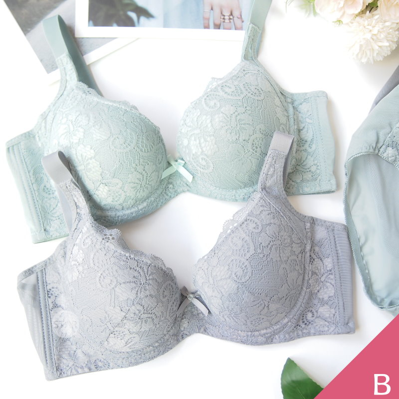 舒適軟鋼圈蕾絲調整型內衣。側邊加高 更包覆。34B 36B 38B 40B B罩8873 | 蝦皮購物