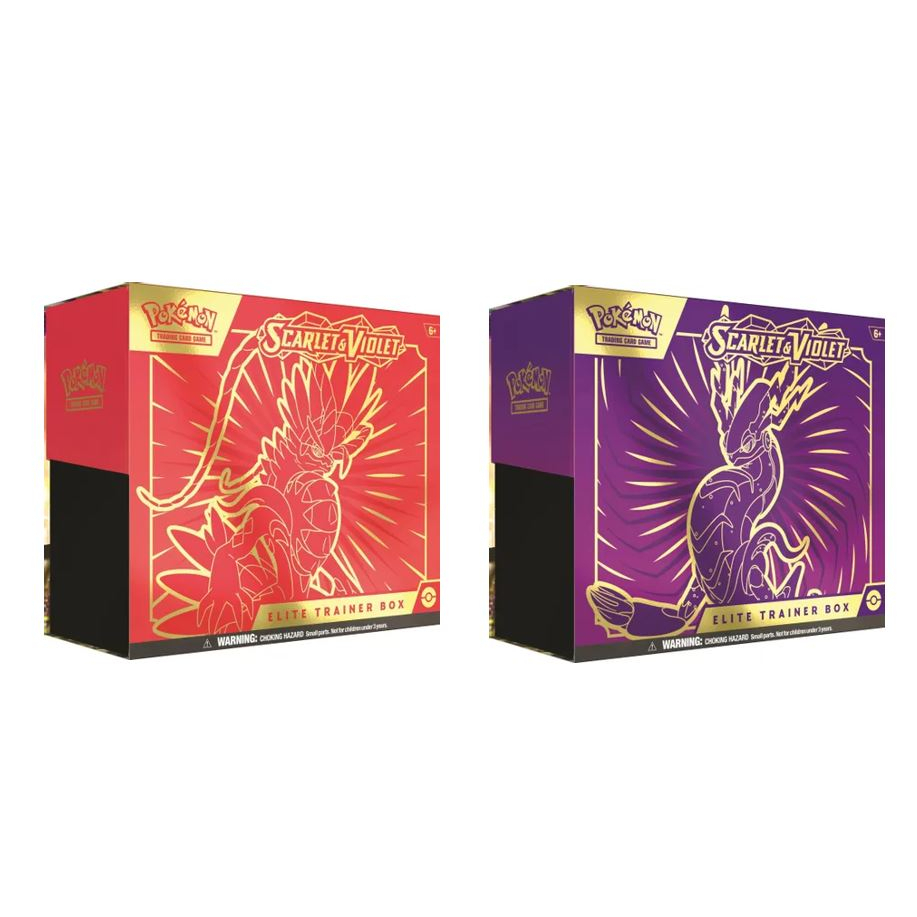 [元氣滿屋] PTCG 寶可夢 國際版 美版 SV1 Koraidon Miraidon ETB 肥盒 | 蝦皮購物