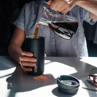 MiiR FLIP TRAVELER 雙層真空 保溫/保冰 易開蓋 旅行隨身瓶 12oz/354ml 經典黑 | 蝦皮購物
