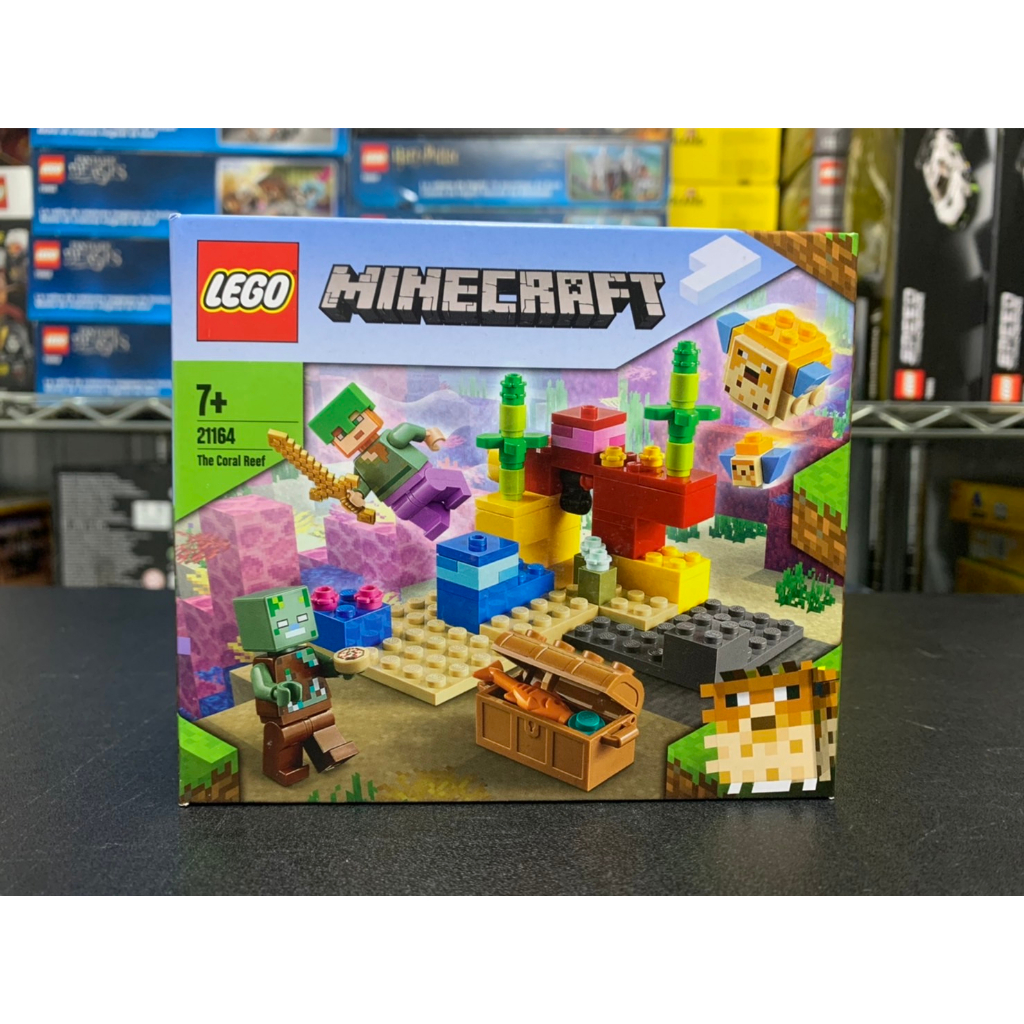 ★董仔樂高★ LEGO 21164 創世神 Minecraft 全新現貨 | 蝦皮購物