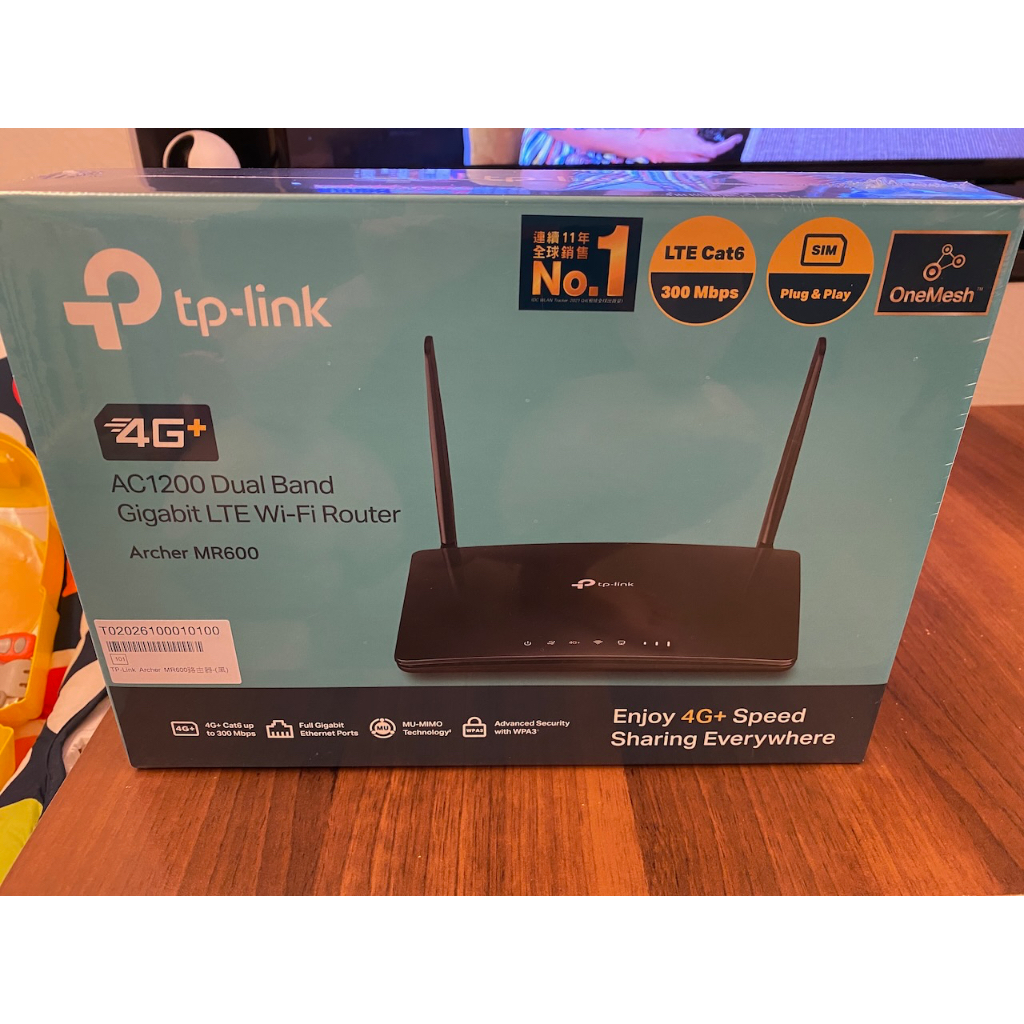 TP-LINK Archer MR600 4G+ LTE CAT6 AC1200 無線雙頻路由器，使用約1週 | 蝦皮購物