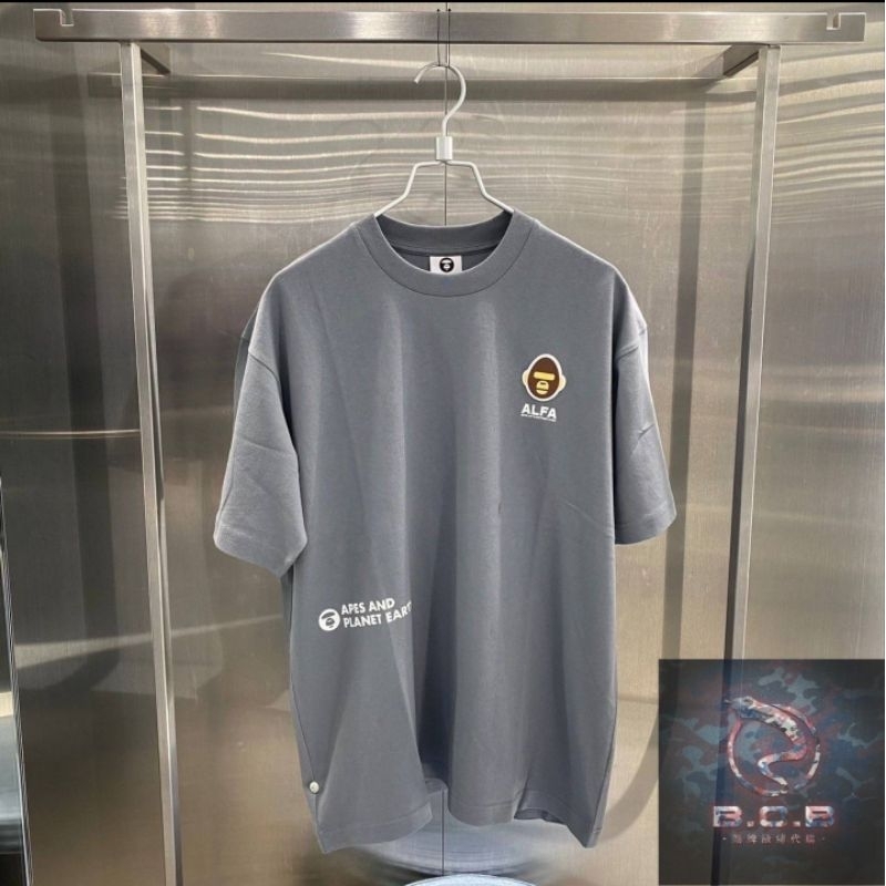 B.O.B 潮牌服飾代購 】 23新款 Aaper 立體小標Logo 寬版短T L號 (現貨馬上出) | 蝦皮購物