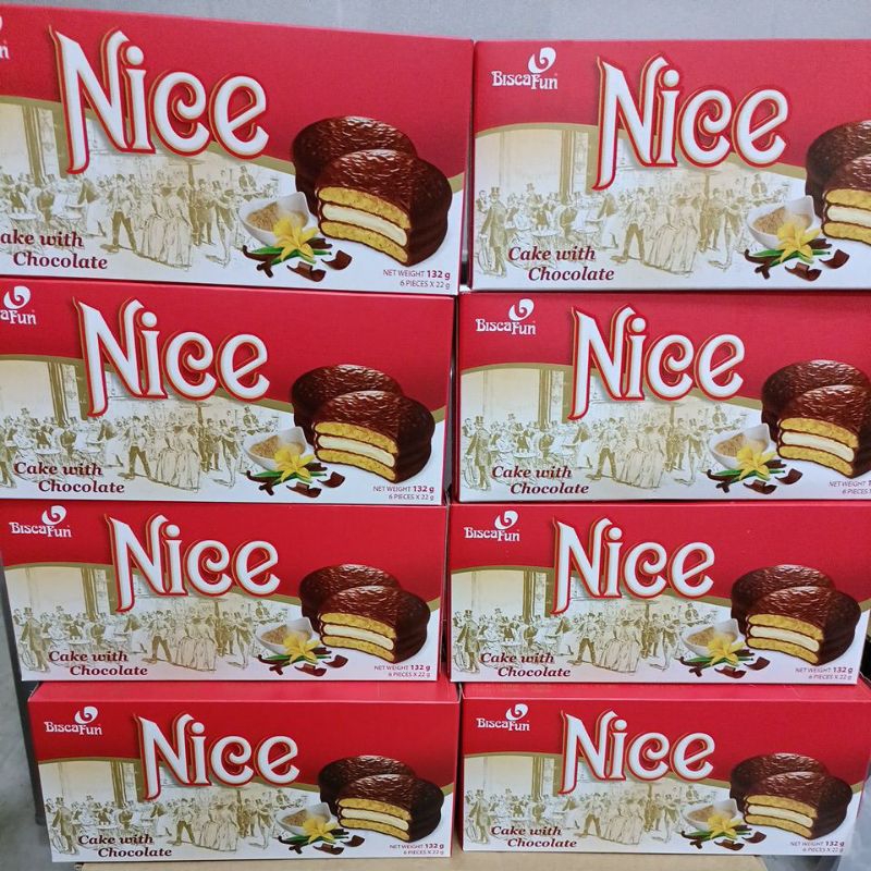 巧克力派 NICE 乃詩巧克力派 132g 6 包入 奶詩派巧克力派(2024.05.26) | 蝦皮購物